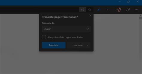 How To Automatically Translate A Web Page In Microsoft Edge