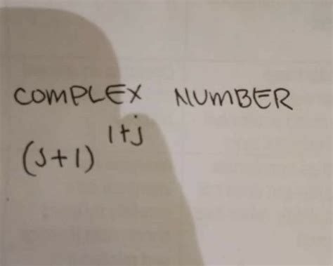 Solved COMPLEX NUMBER Chegg Com