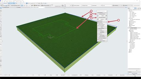 Archicad Модификация на обемни елементи посредством един друг Solid