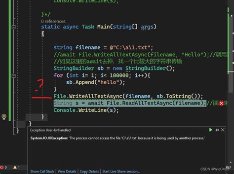 异步编程（1）初识异步方法writealltextasync Csdn博客