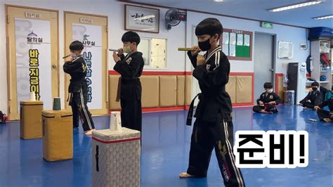 쌍절곤 고정된 목표물 타격 연습 호연합기도 Youtube