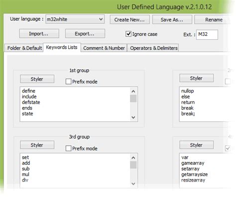 Notepad User Defined Languages Software Monkey