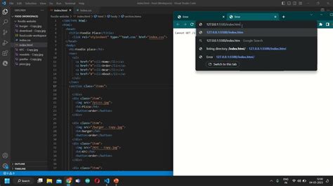 Solution For Cannot Getindexhtml In Vs Code Youtube