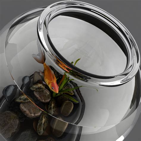 Аквариум V8 3D Модель $44 - .xsi .obj .ma .max .lwo .c4d .3ds - Free3D