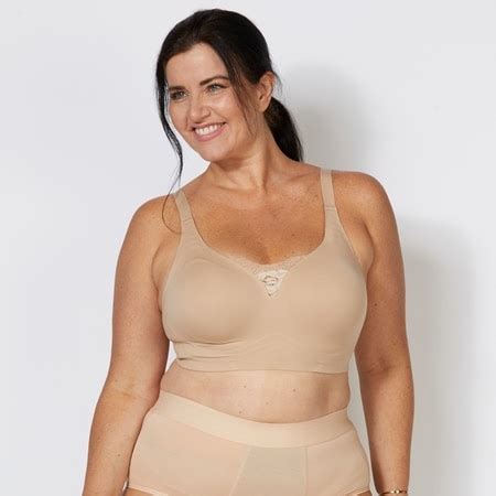 Rhonda Shear Infinity Edge Gel Bra Sling W Lace Detail Tvsn