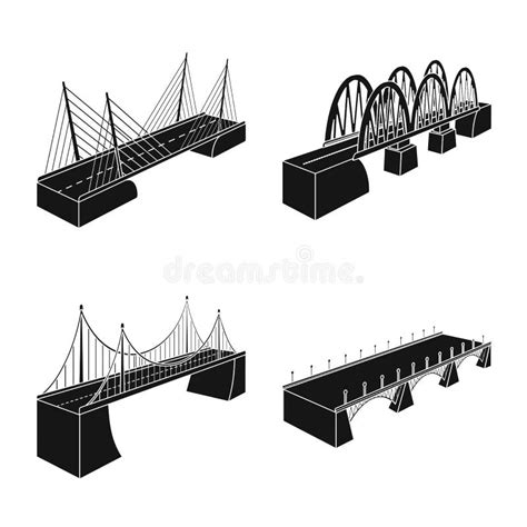 Vector Illustration Of Construct And Side Sign Set Of Construct And