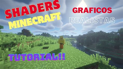 COMO PONER SHADERS EN MINECRAFT TUTORIAL YouTube