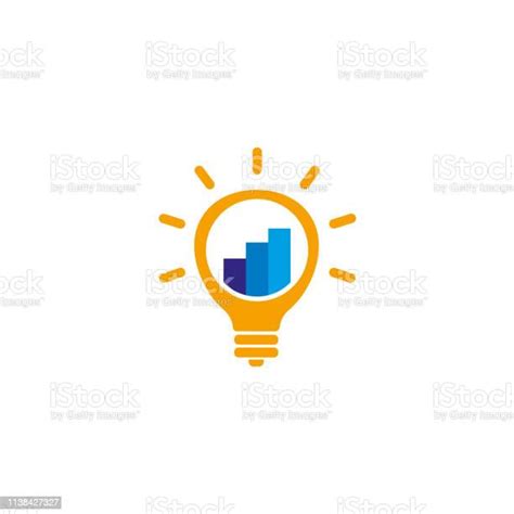 창조적 인 아이디어 로고 디자인 서식 파일입니다 전구 아이콘 기호 디자인 3차원 형태에 대한 스톡 벡터 아트 및 기타 이미지 3차원 형태 개념 경외감 Istock