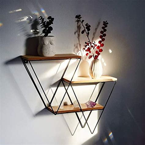 Metal Wall Shelves Decorative And Functional Small Metal Wood