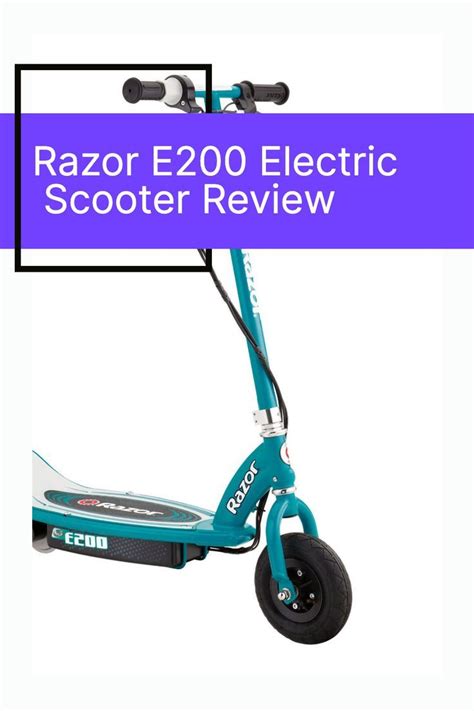 Razor Electric Scooter E200 Motor At Martin Loya Blog