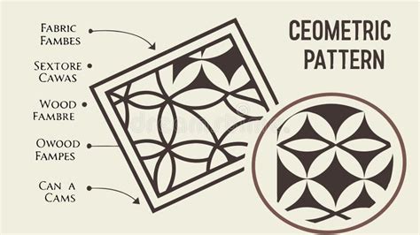 Geometric Pattern Design Abstract And Decorative Texture Vector Design Generative Ai Stock