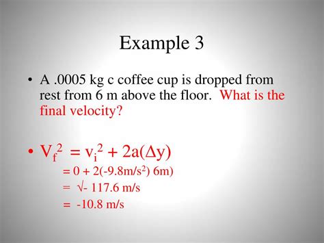 PPT D Motion Freefall Projectiles PowerPoint Presentation ID