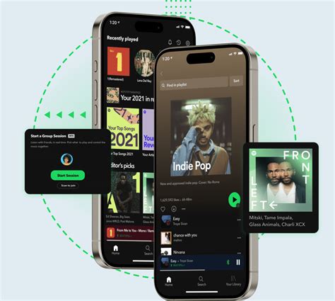 spotify clone music streaming app development services