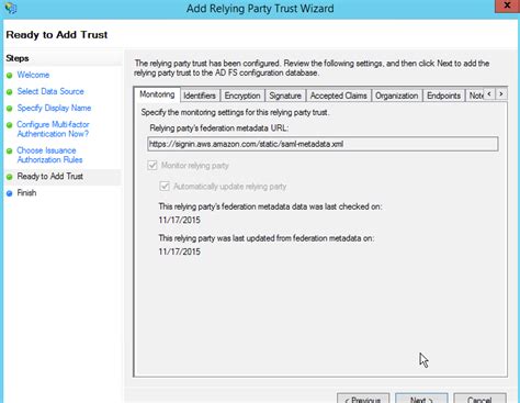Enabling Federation To Aws Using Windows Active Directory Adfs And Saml Cloudar