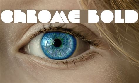 Chrome Bold Font