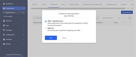 Openid Integration With Aws Cognito Infisign