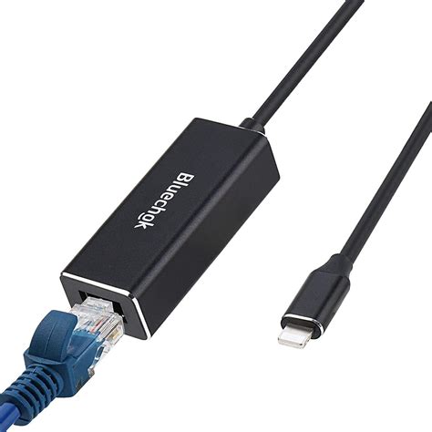 Lightning Ethernet Adapter Phone Ethernet Adapter Ft M Cable Mbps High Speed Plug