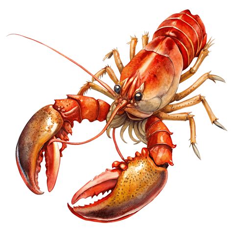 현실적인 수채화 랍스터 클립 아트 그림 랍스터 발톱 클립 아트 수채화 랍스터 그림 빨간 랍스터 만화 클립 아트 Png 일러스트 및 이미지 에 대한 무료 다운로드