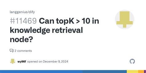 Can Topk 10 In Knowledge Retrieval Node · Issue 11469 · Langgenius