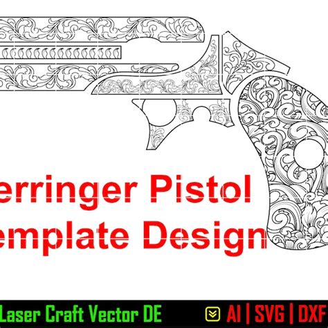 Firearm Laser Engraving Template Etsy