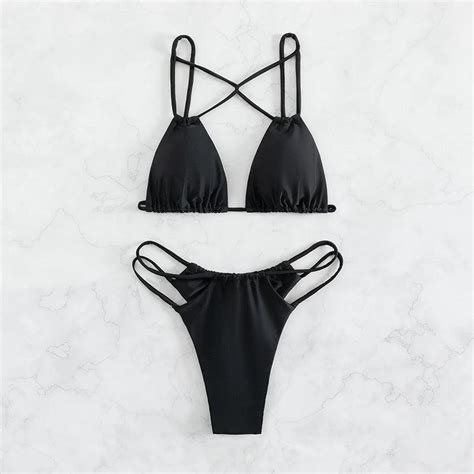 Cross String Bikini Miami Teeny Weeny Bikini