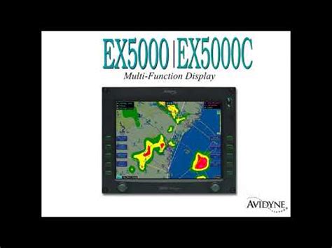 Avidyne Ex5000 Mfd Youtube