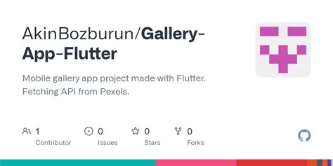 Github Akinbozburun Gallery App Flutter Mobile Gallery App Project Made With Flutter
