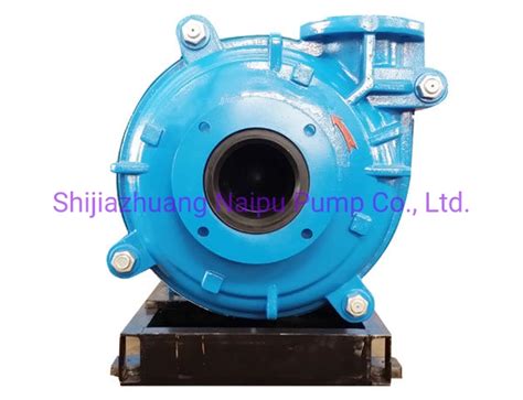 14 12f Solid Handling Mineral Process Horizontal Slurry Pump 14 12f