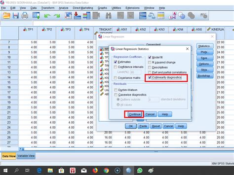 Cara Uji Multikolinearitas Im Statistik