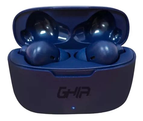 Aud Fonos Ghia Tws Inal Mbricos Bluetooth Azul V Mercadolibre