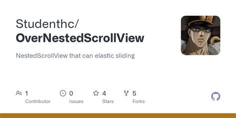 GitHub Studenthc OverNestedScrollView NestedScrollView That Can Elastic Sliding