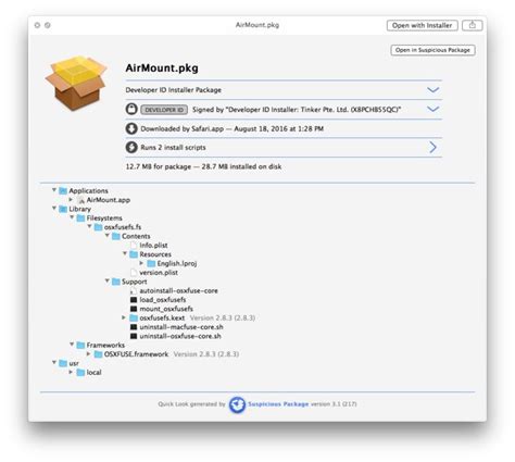 How To Open Pkg Files To View What Will Install On Mac With Suspicious
