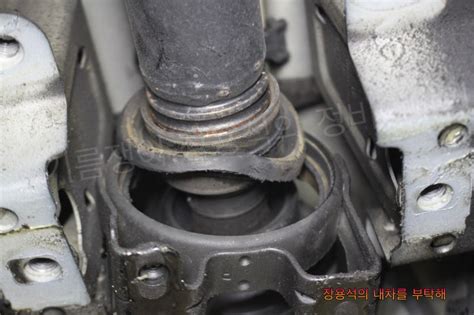 포르쉐 카이엔 프로펠라샤프트 교환작업1444 네이버 블로그