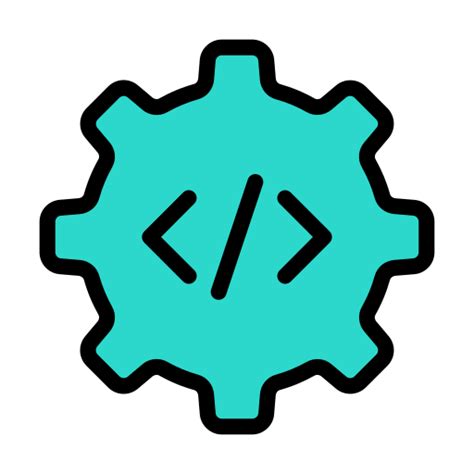 Coding Vector Stall Lineal Color Icon