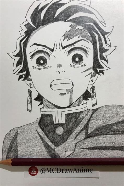 Tanjiro Kamado Drawing
