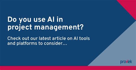 Provek Project Management Training On Linkedin Artificialintelligence Ai