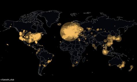 The Distribution Of Bitcoin Nodes Rbitcoin
