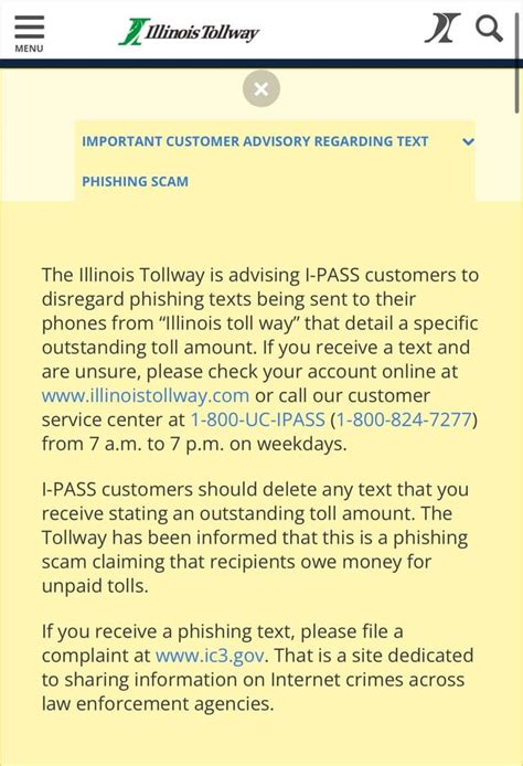 New Ipass Tollway Scam R Scams