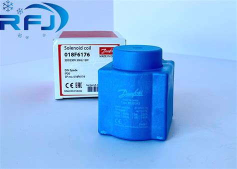 018f6176 Danfoss Solenoid Coil 220 230v 50hz 12w 100 Original