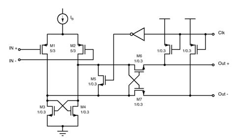 Comparator Circuit Schematic