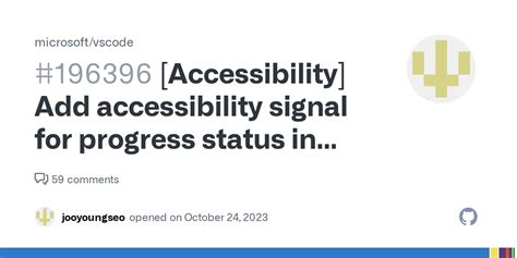 [accessibility] Add Accessibility Signal For Progress Status In Notebooks · Issue 196396