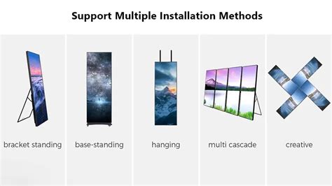 Poster Led Display Digital Poster Screen Manufacturer Sryled