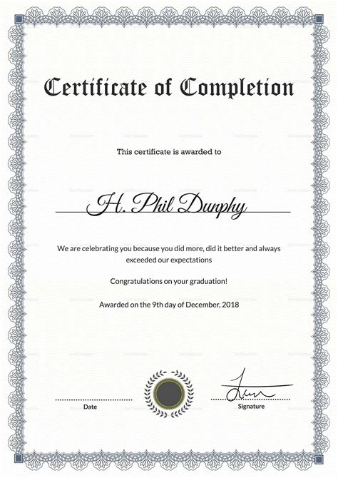 Halaman Unduh Untuk File Formal Certificate Template Yang Ke 34