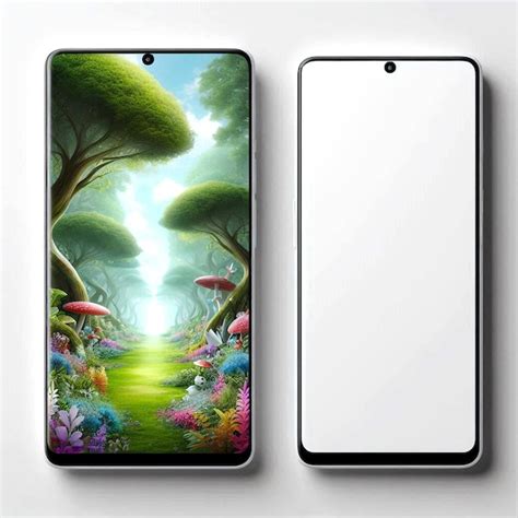 Realistic Mobile Mockup For Professional Ui And Ux Displays Premium Ai Generated Image