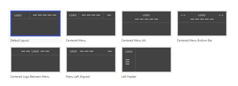 Header Navigation Salient Documentation