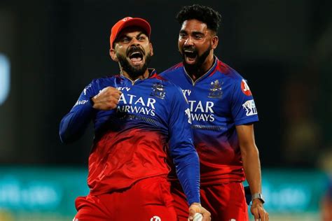 Rcb Vs Csk चेन्नई को 27 रनों से हराकर बेंगलुरु ने मारी बाजी राजस्थान रॉयल्स और Srh के बाद Rcb