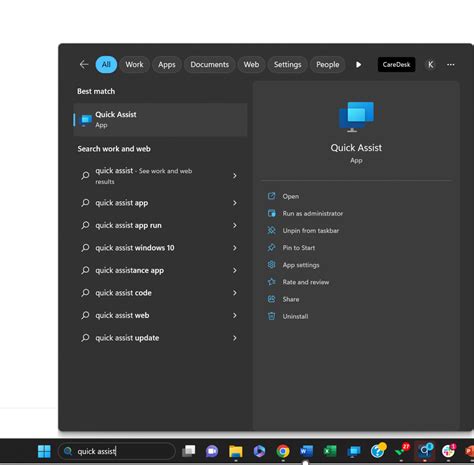 How To Install Quick Assist On Your Computer CareDesk