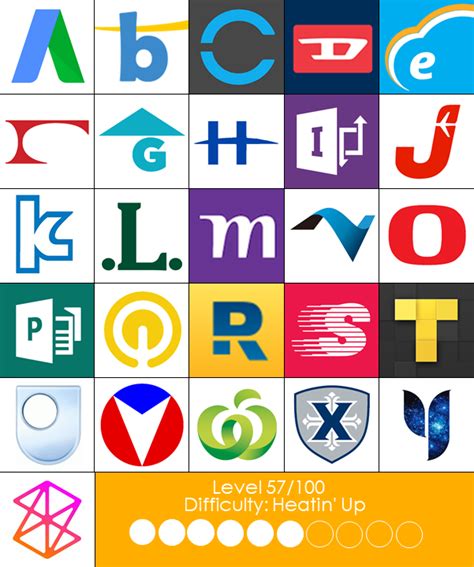 The 100 Logo Alphabet Quiz Challenge Level 57 Heatin Up Difficulty R Quiz