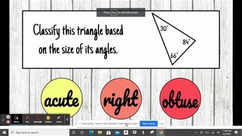 Classifying Triangles By Angles Game Digital Activity Digital Activities Classifying