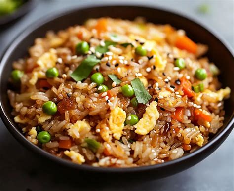 Asian Fusion Fried Rice With Teriyaki Sauce Recipe